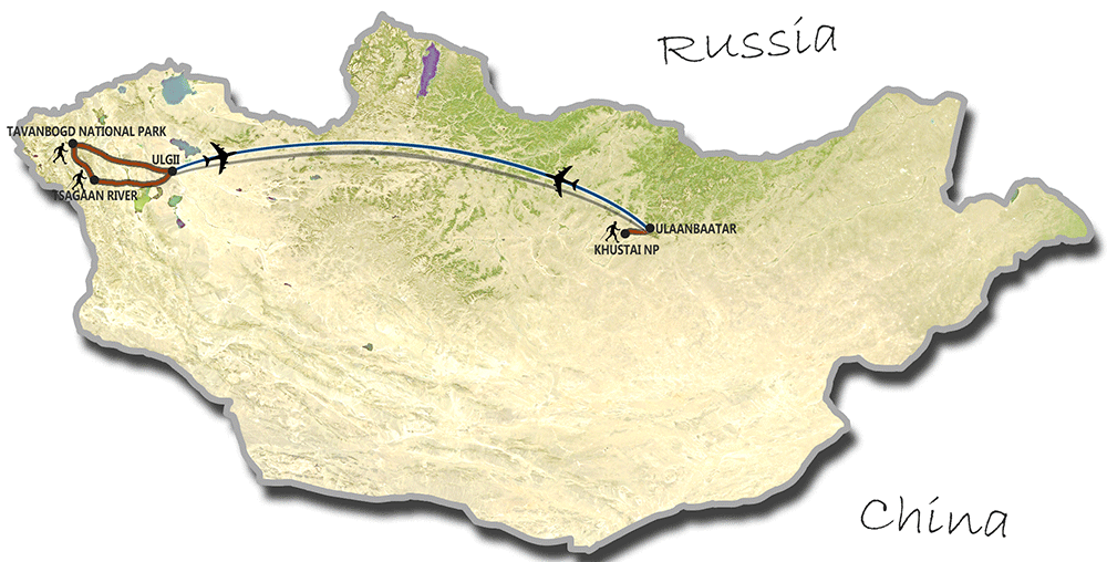 Trails of the Altai - Tour Mongolia